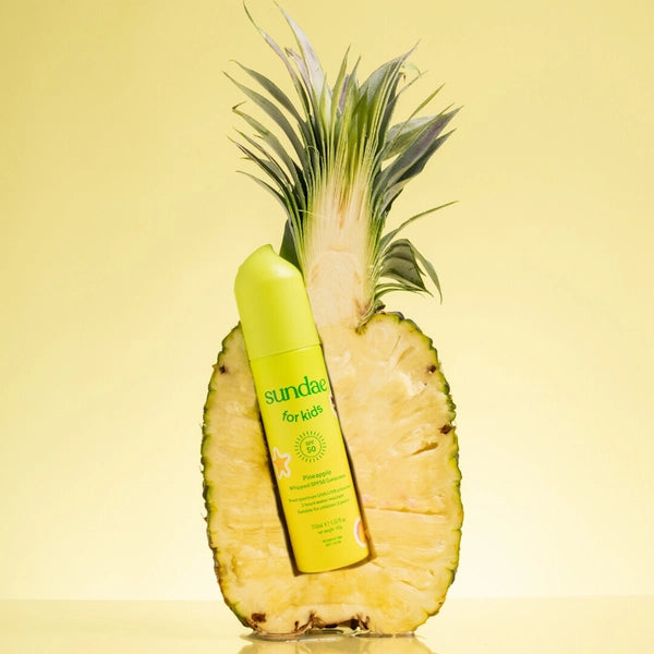 Sundae Kids Pineapple SPF50 Sunscreen – Journey + Co